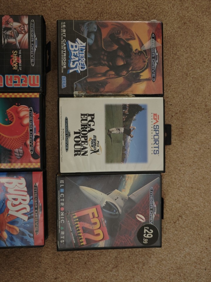 20x Assorted Sega Mega Drive/Genesis/Master System Games | eBay UK