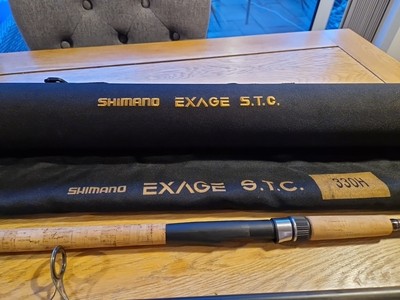 Shimano Exage S.T.C 330H Travel Spinning Fishing Rod 3.3m Vgc | eBay UK