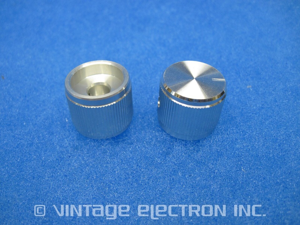 NEW Replacement DYNACO Knob Set - SILVER Machined Aluminum (PAS Tube Preamps) | eBay