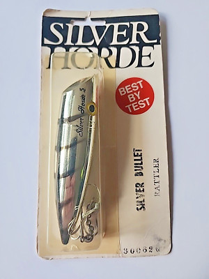 Silver Horde #626 Silver Bullet Rattler Vintage Fishing Lure | eBay