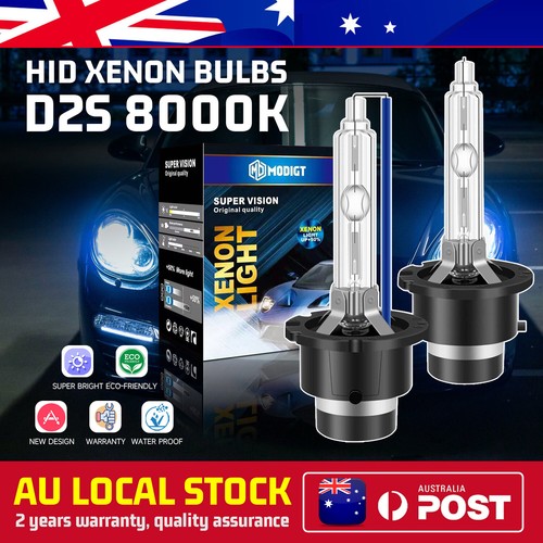 D2S 8000K Standard Headlight Globe Xenon HID Bulb Lamp 35W Light AU | eBay