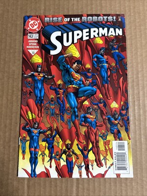 SUPERMAN #143 FIRST PRINT DC COMICS (1999) RISE OF THE ROBOTS | eBay