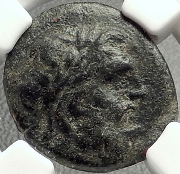 Perrhaiboi in Thessaly Authentic Ancient 2-1cBC Greek Coin ZEUS HERA ...