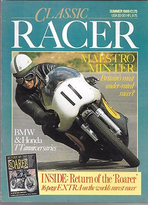 CLASSIC RACER SUMMER 1989 (FN/VF) BRITISH MOTORCYCLE MAGAZINE, MAESTRO ...