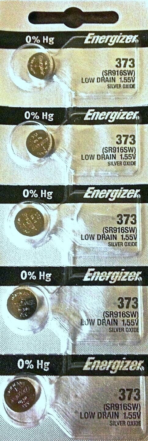2 pc 373 Watch battery Energizer SR916SW batteries | eBay