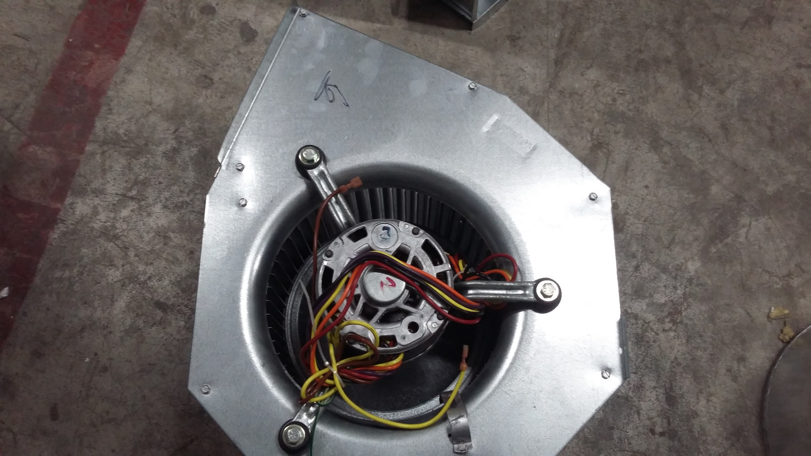 GE 1/2 HP Furnace Blower Motor Shaft 3spd 1075 RPM 5KCP39NG / for sale ...