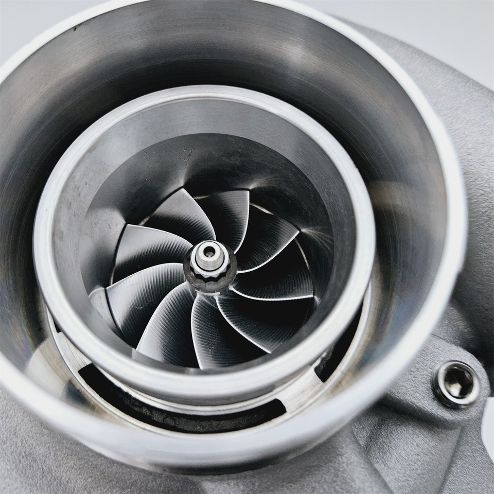 High Flow G25 550 Curved Point Milled Compressor Wheel Turbo 0.72 Vband ...