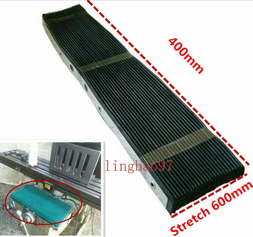 CNC Milling Machine Accordion Way Cover 400*600mm Vertical Rubber Pad ...