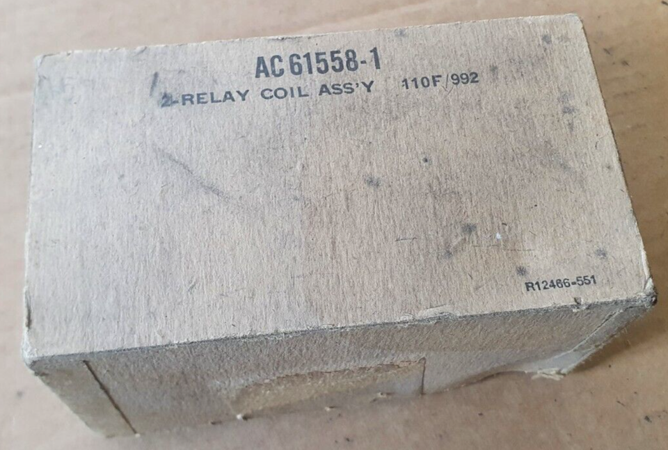 AC 61558-1 Relay Coil 110F/992 Vintage nEW OLD STOCK | eBay UK