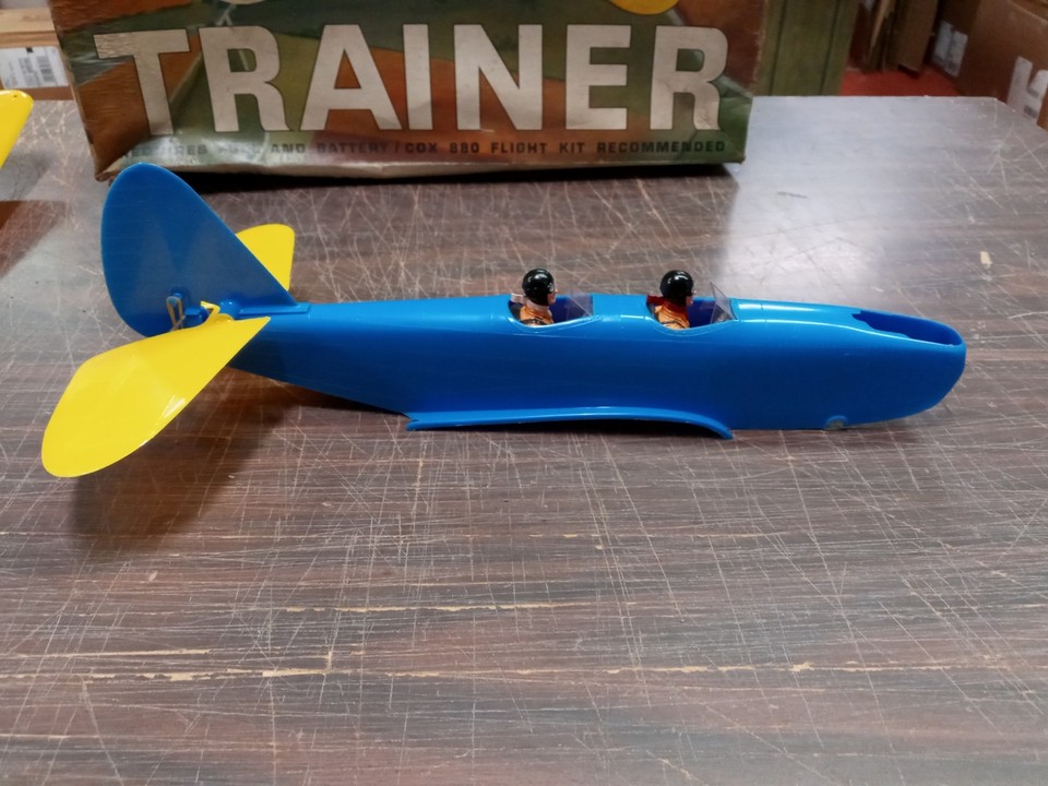 NOS Vtg Cox PT-19 Flight Trainer Airplane Gas Engine Powered Plane ...