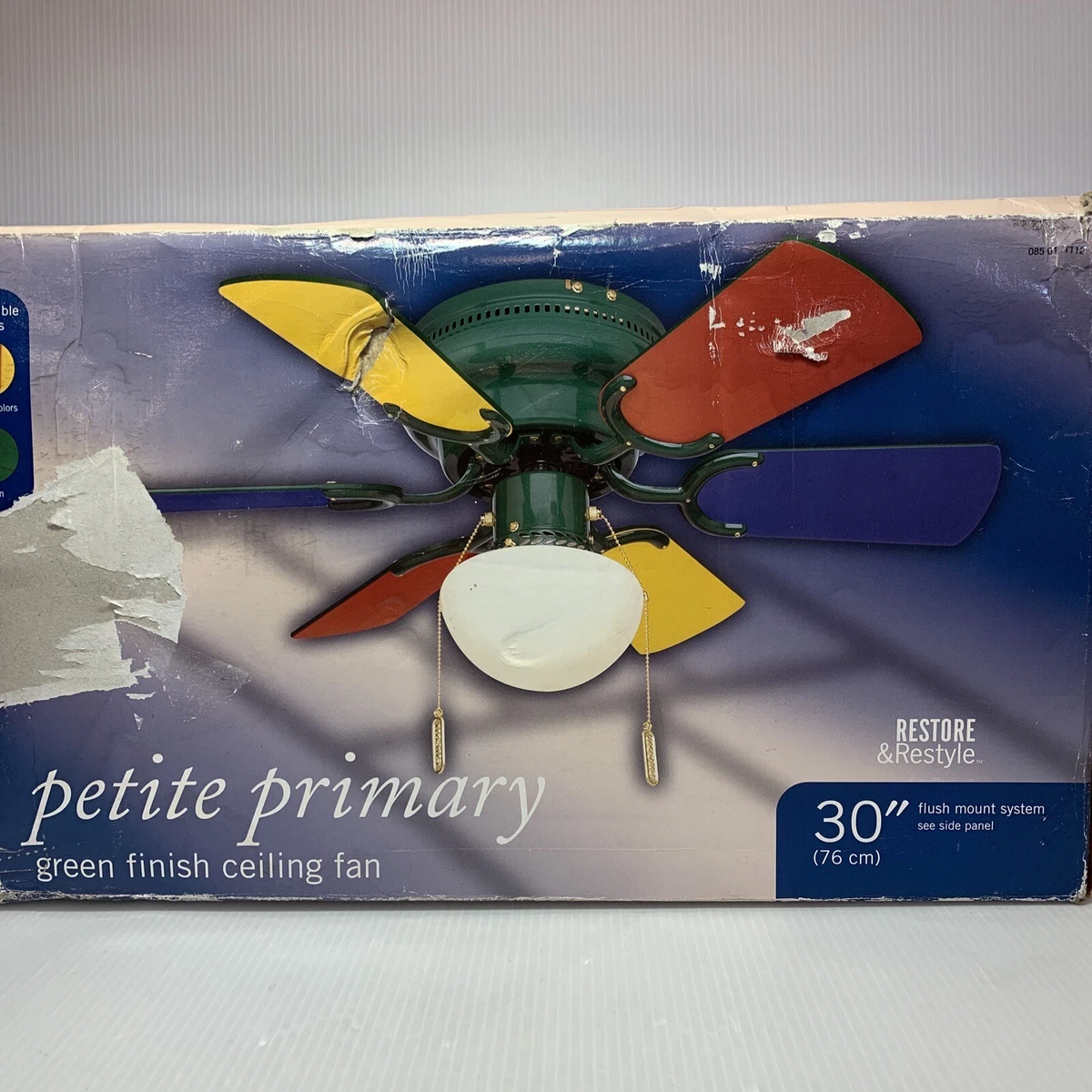 Color Blades Ceiling Fan | Shelly Lighting
