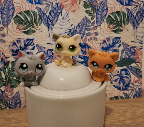 Lot de 3 authentiques Petshop LPS chat chatons. | eBay