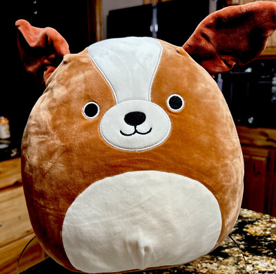 Squishmallow Kellytoy 12" Dog Bernie | eBay