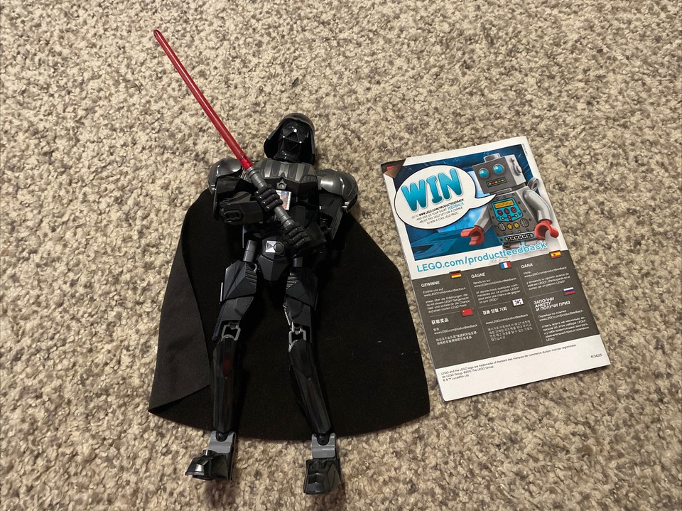 LEGO Star Wars Darth Vader Figure 75111 (2015) COMPLETE | eBay