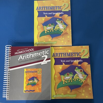 Abeka Homeschool Arithmetic Grade 2, Teacher’s Curriculum. | eBay