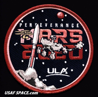 Authentic MARS 2020 -PERSEVERANCE- ULA ATLAS V NASA JPL USAF SPACE ...