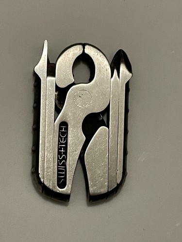 Vintage Swiss+Tech Foldable Screwdriver Flat Philips & Plier Pocket ...