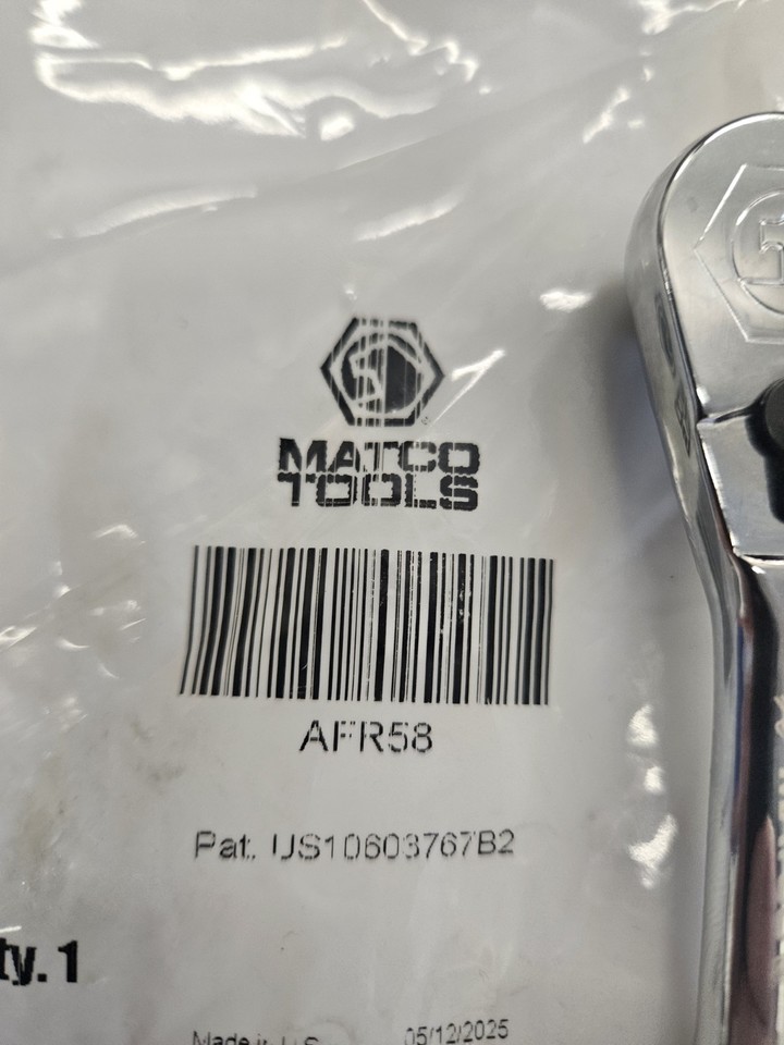 MATCO AFR58 1/4 INCH DRIVE RATCHET (BRAND NEW) 88 TOOTH | eBay