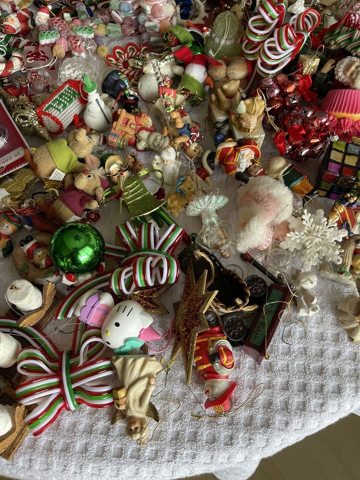 Huge 200+ Pc Lot Vintage Christmas Ornaments | eBay