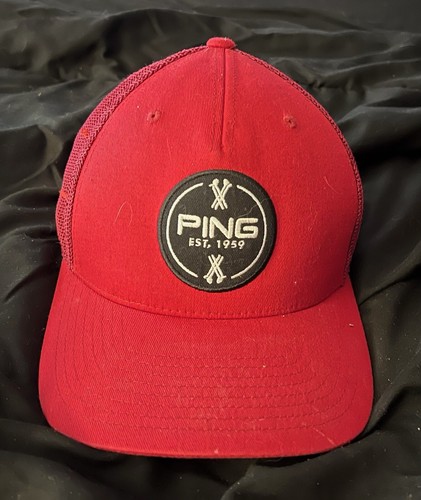 Ping Golf Adjustable Snapback Trucker Hat Red FREE SHIPPING | eBay