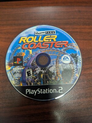 Theme Park Roller Coaster (PlayStation 2 PS2) NO TRACKING - DISC ONLY # ...
