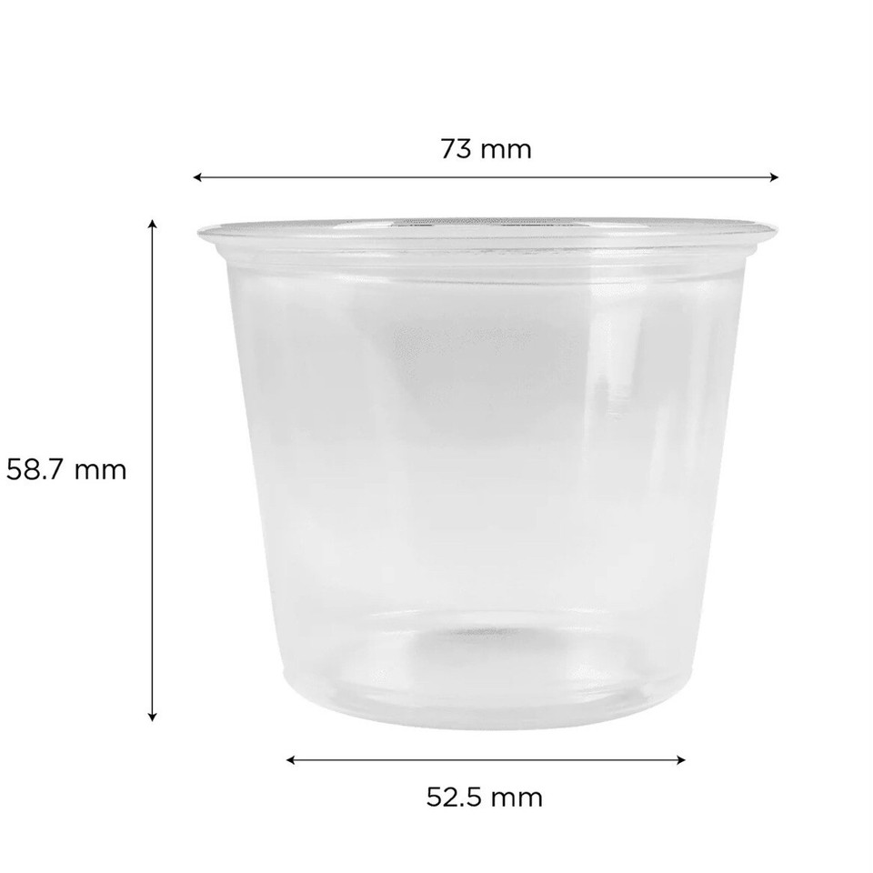 Tissue Culture Vessels, cups and lids polypropylene, Autoclavable 5.5 ...
