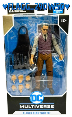 DC Multiverse McFarlane ALFRED PENNYWORTH 7" Figure Batman Vs Superman ...