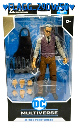 DC Multiverse McFarlane ALFRED PENNYWORTH 7" Figure Batman Vs Superman ...
