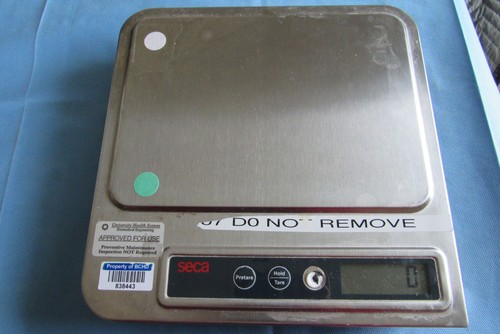 Seca 856 Digital Scale Organ and Diaper with Stainless Steel Cover | eBay