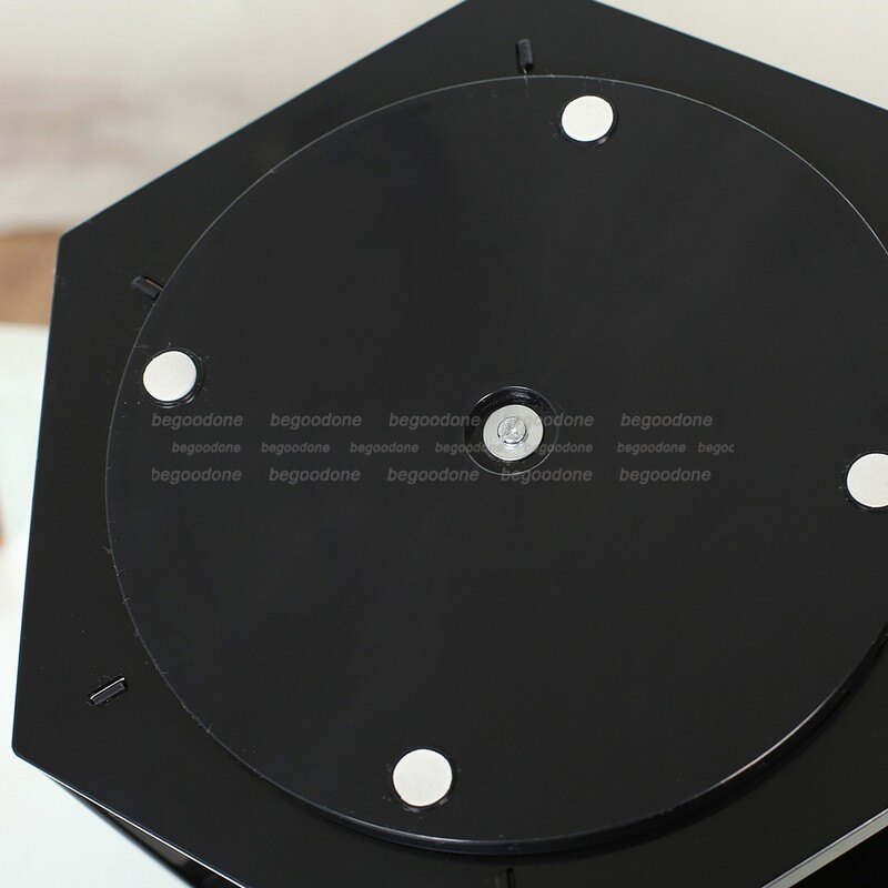 360 Degree Rotating Spin Cosmetics Storage Organizer Makeup Brushes ...