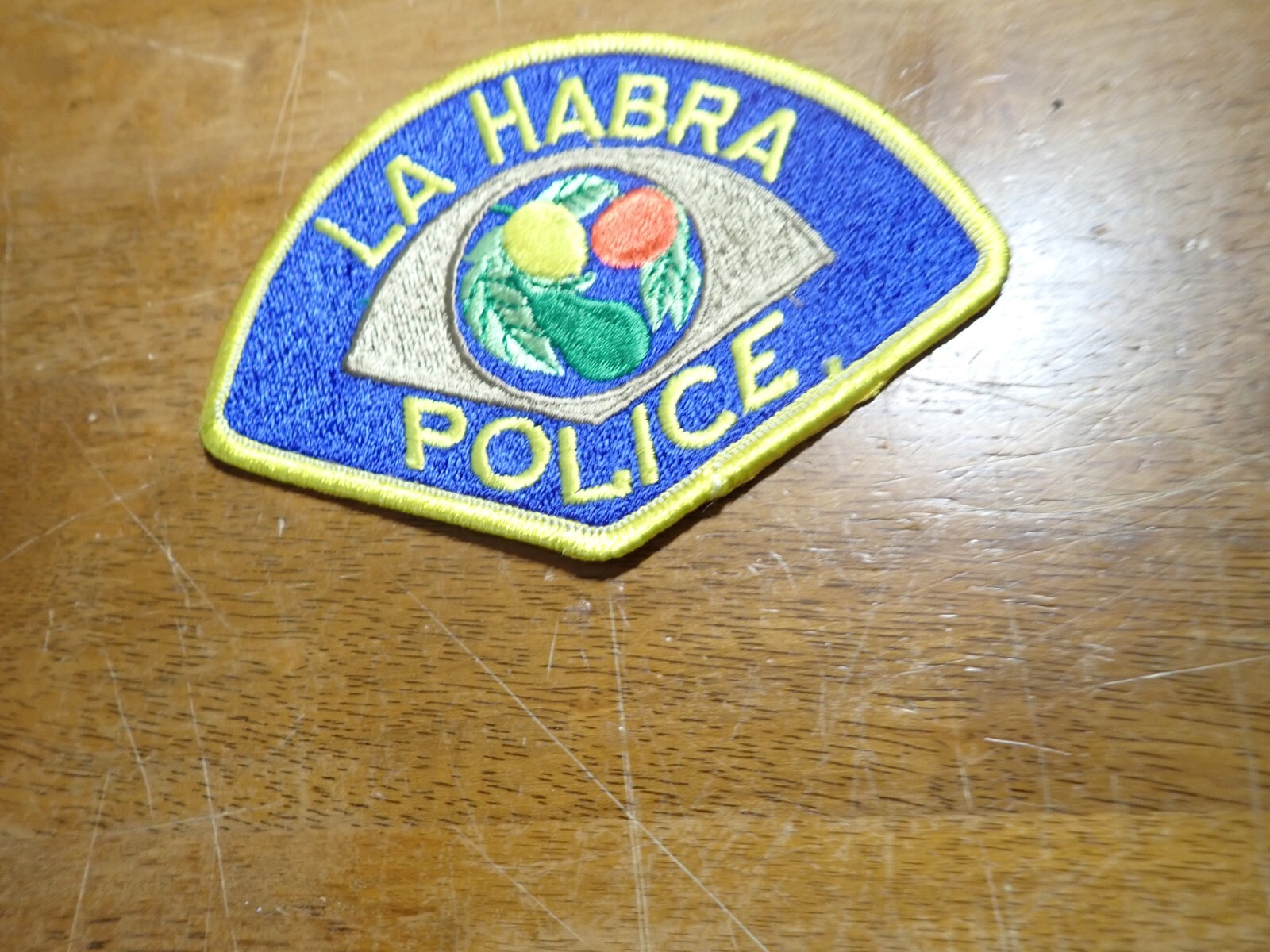 LA HABRA CALIFORNIA POLICE DEPARTMENT EARLY VEST PATCH BX 6 #2 | eBay