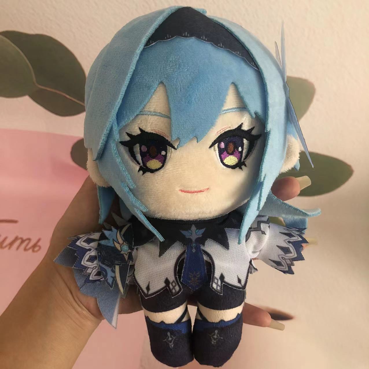 8'' Anime Genshin Impact Eula Plush Doll Stuffed Toy Cosplay Plushie ...