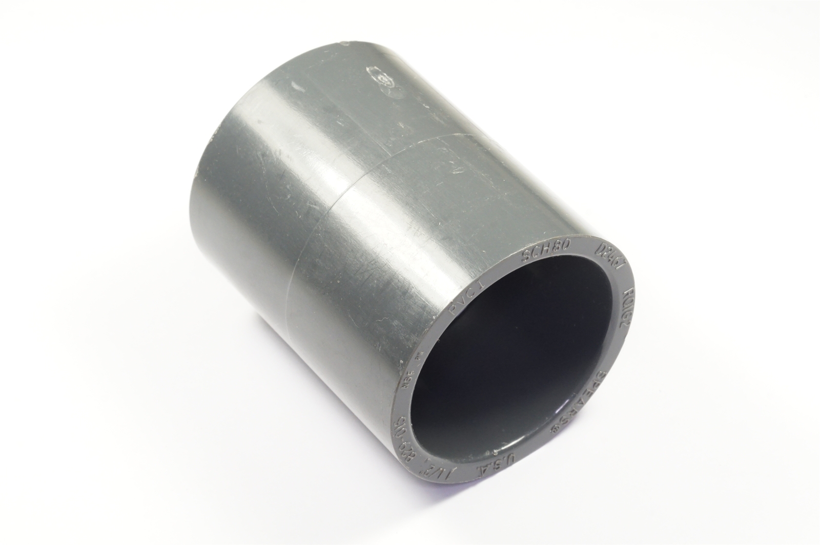 829-015 Spears PVC Coupler 1-1/2" Schedule 80 Sch Gray Female Adapter ...