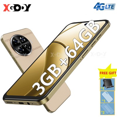 64GB New 4G Unlocked Android 10 Mobile Smart Phone Dual SIM 6. 5 Inch ...