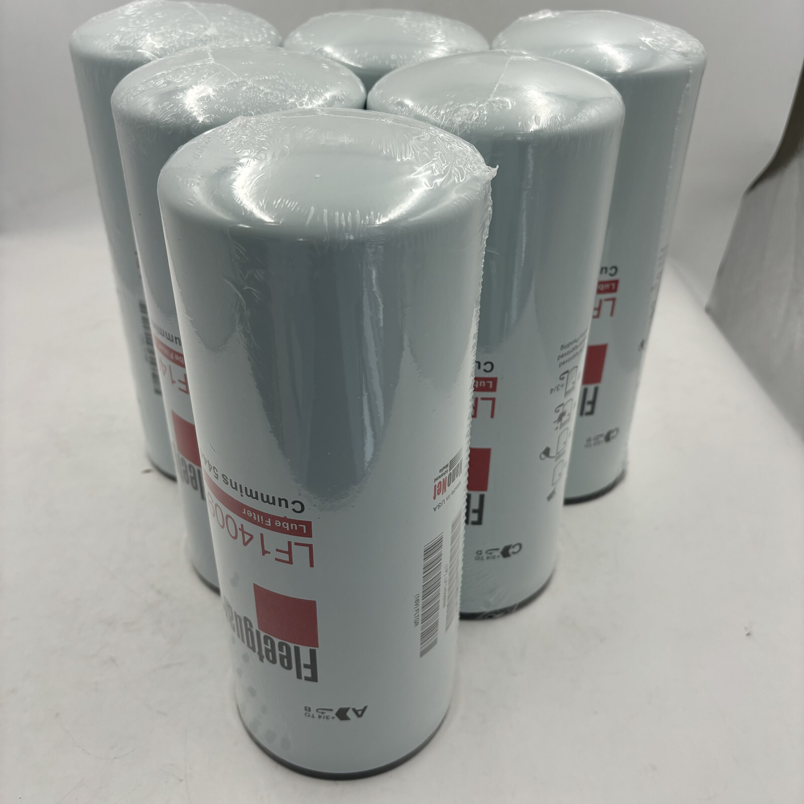 6 Pcs Replaces LF14009NN 5444774 Oil Filter LF14009NN Upgrade of LF9009 ...