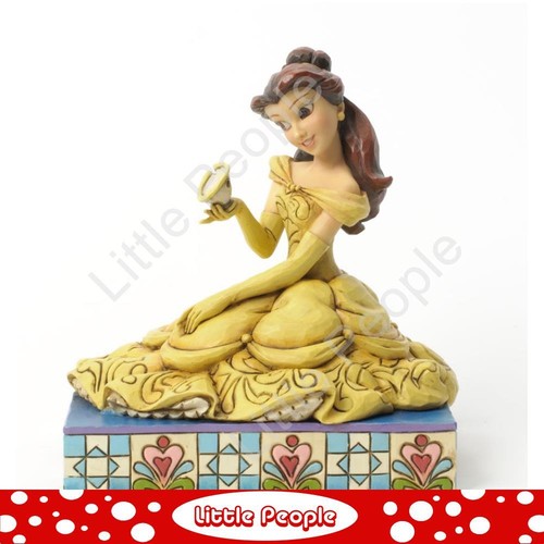 Jim Shore Curious & Kind - Belle W/ Chip Figurine Disney Traditions ...
