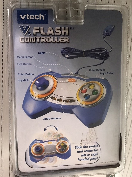 VTech VFlash Controller Wired Game Gaming Video Joystick Educational ...
