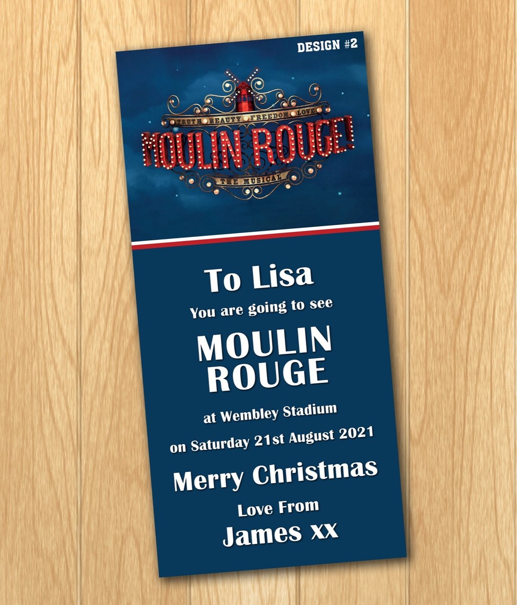 Moulin Rouge Birthday Invitations