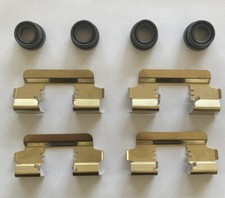 PBR Rear Caliper Pad Anti Rattle Spring Shims Clips for Holden Ve VF ...