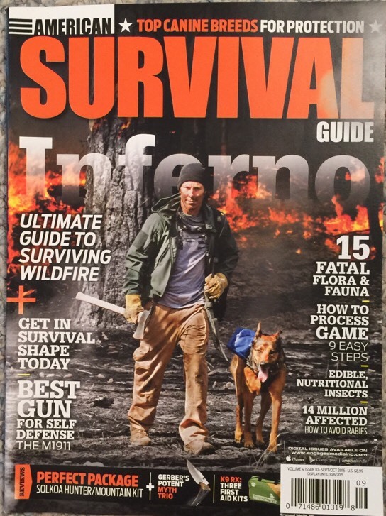 American Survival Guide ASG Gde To inferno/Wildfire Sept Oct '15 FREE ...