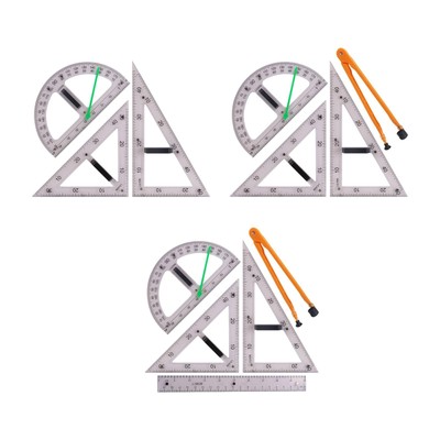 Large Math Geometry Rulers Demonstration Teaching Aids Math Teaching ...
