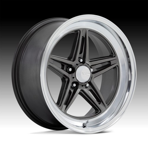 American Racing Vintage VN514 Groove Anthracite 18x10 5x4.5 12mm | eBay