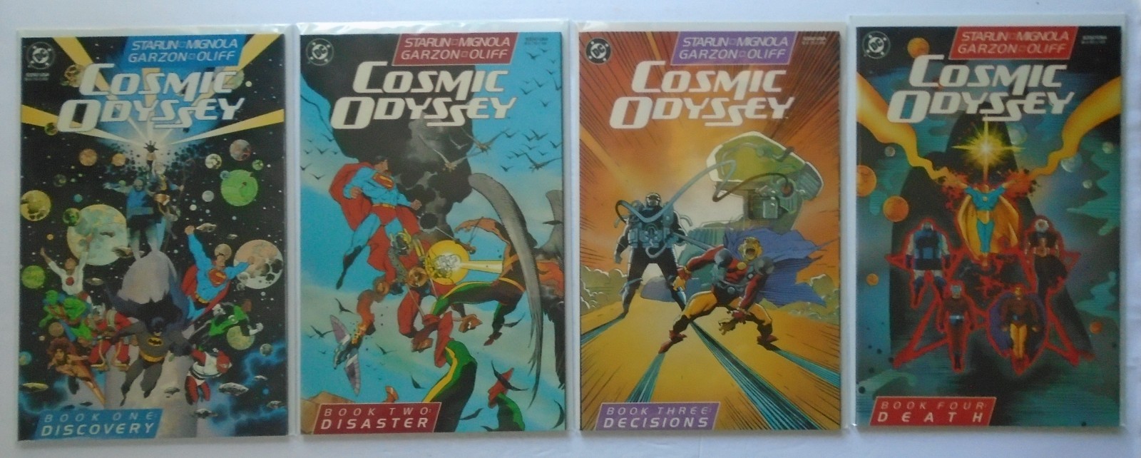 Cosmic Odyssey #1-4 Copper Age DC Comic Book 1988 NM | eBay