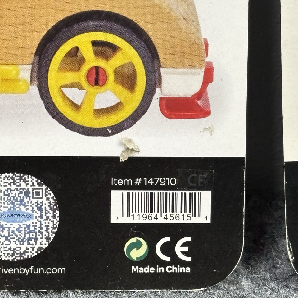 Motorworks Street Drifter 1.0 and Chrome Effects Wooden Car Wheel ...