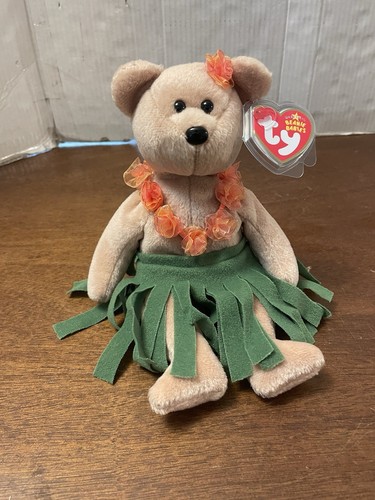 TY Beanie Baby - ALANA the Hawaiian Hula Bear (8.5 inch) - Stuffed ...
