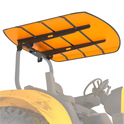 Orange Tractor Canopy for ROPS 53-3/8" X 53-3/8", Tractor Shade Canopy ...