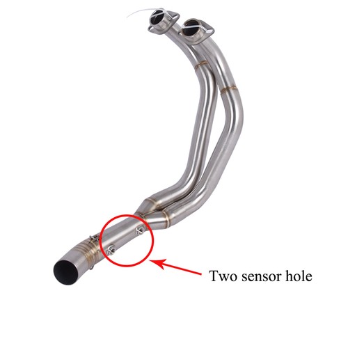 For Yamaha MT07 FZ07 XSR700 Tracer 7 2025-2026 Exhaust Header Link Pipe ...
