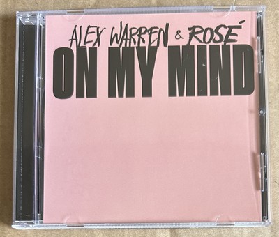 Alex Warren & Rose (Rosé Of BlackPink) On My Mind 2025 1 Track CD ...