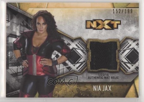 2017 Topps WWE Women's Division - Mat Relics Nia Jax #MR-NJ /199 (MEM ...