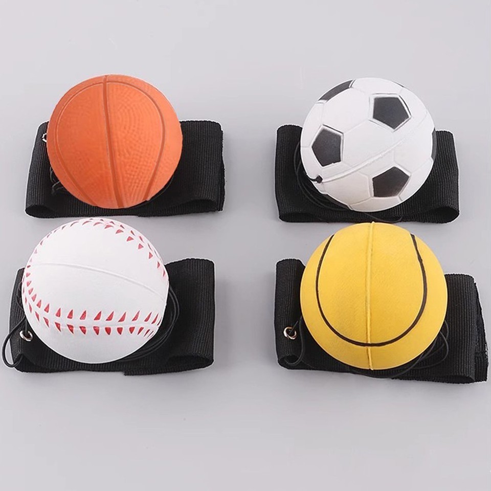 Wrist Strap Throw and Catch Ball Fun Exercise Toy for Enhancing Agility ...